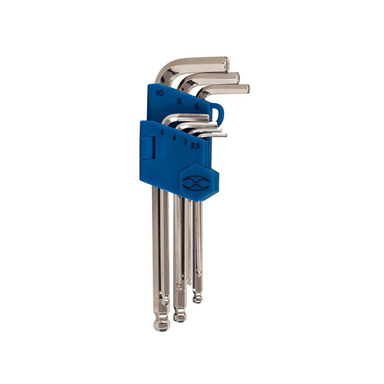 Juego de llaves allen largas milimétricas TRUPER puntas de bola 13 ...