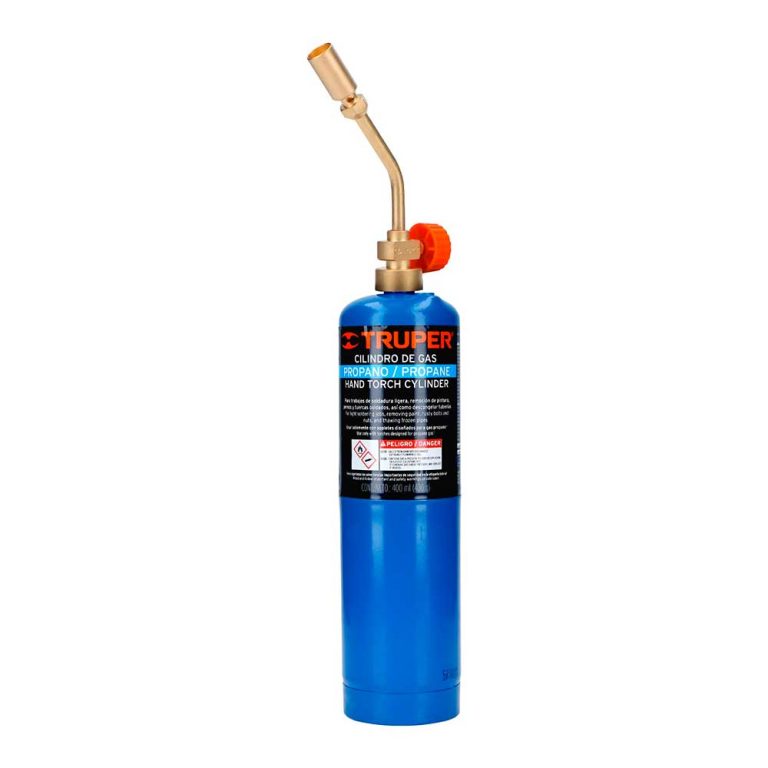Kit de mechero y cilindro de gas polipropileno para soplete TRUPER 400 ...