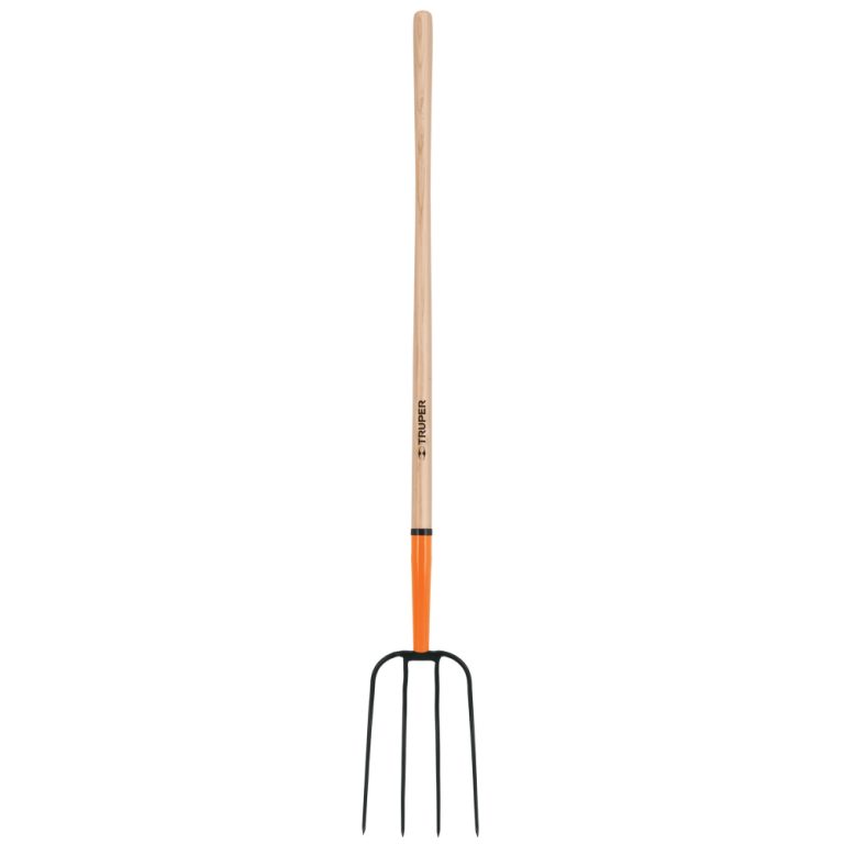 Bieldo para paja 5 dientes mango largo TRUPER 48" Mod. BPJ-5