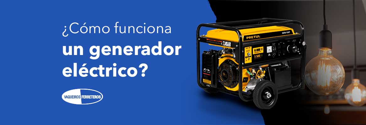 ¿Cómo funciona un generador eléctrico?