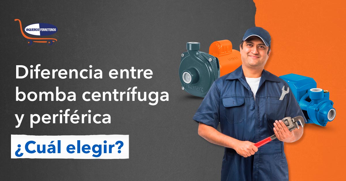 Diferencia entre bomba centrífuga y periférica ¿Cuál elegir?