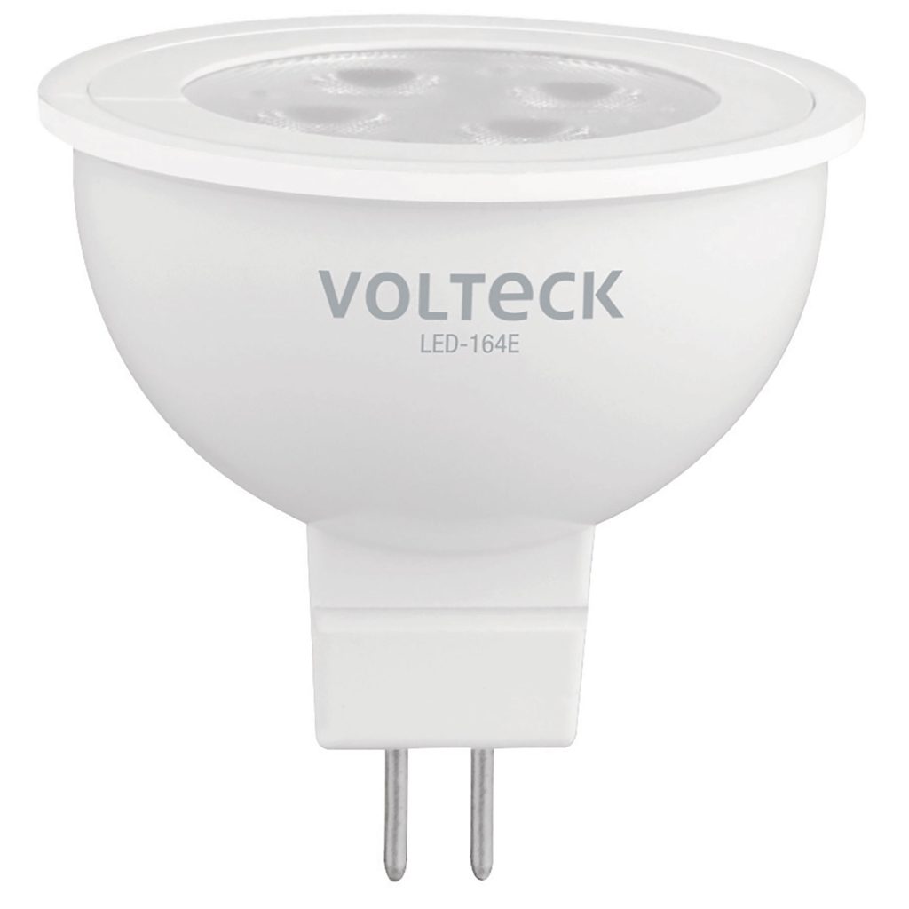 Focos de LED tipo bulbo pack c/4 pz Volteck Basic