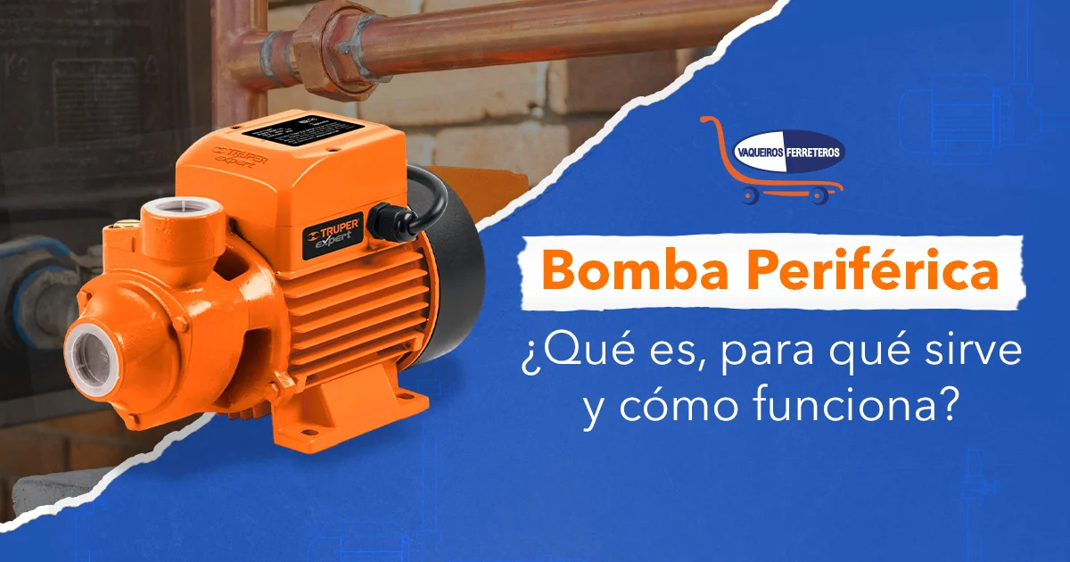 Bomba Periférica ¿Qué es, Para Qué Sirve y Cómo Funciona?